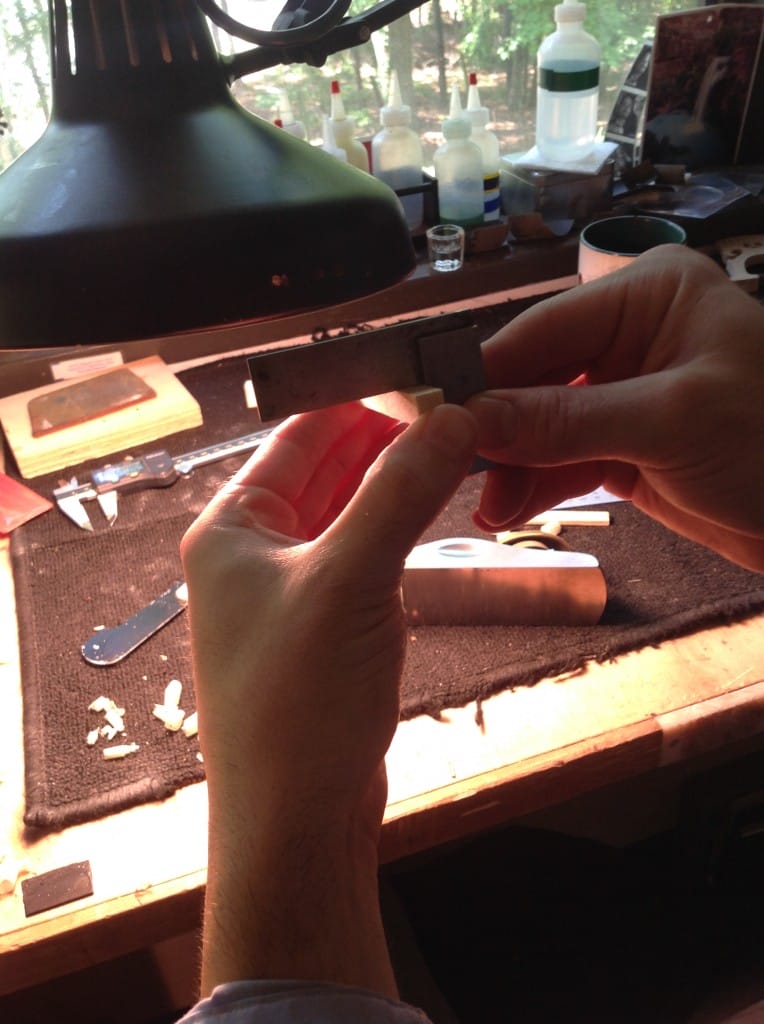 Making a Soundpost – Triangle Strings