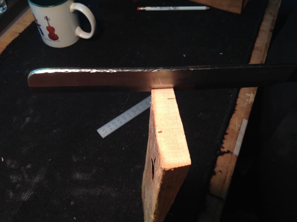 Making a Soundpost – Triangle Strings