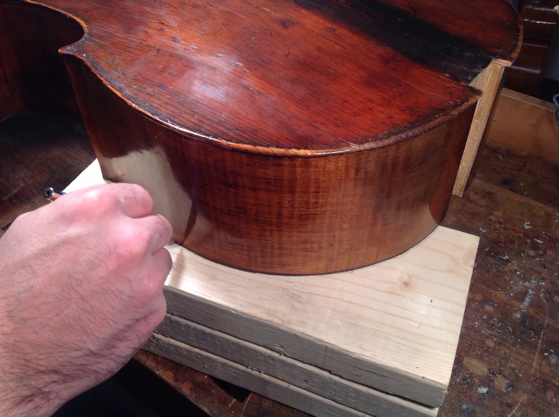 Repairing Rib Cracks Parallel to Rib Grain – Triangle Strings